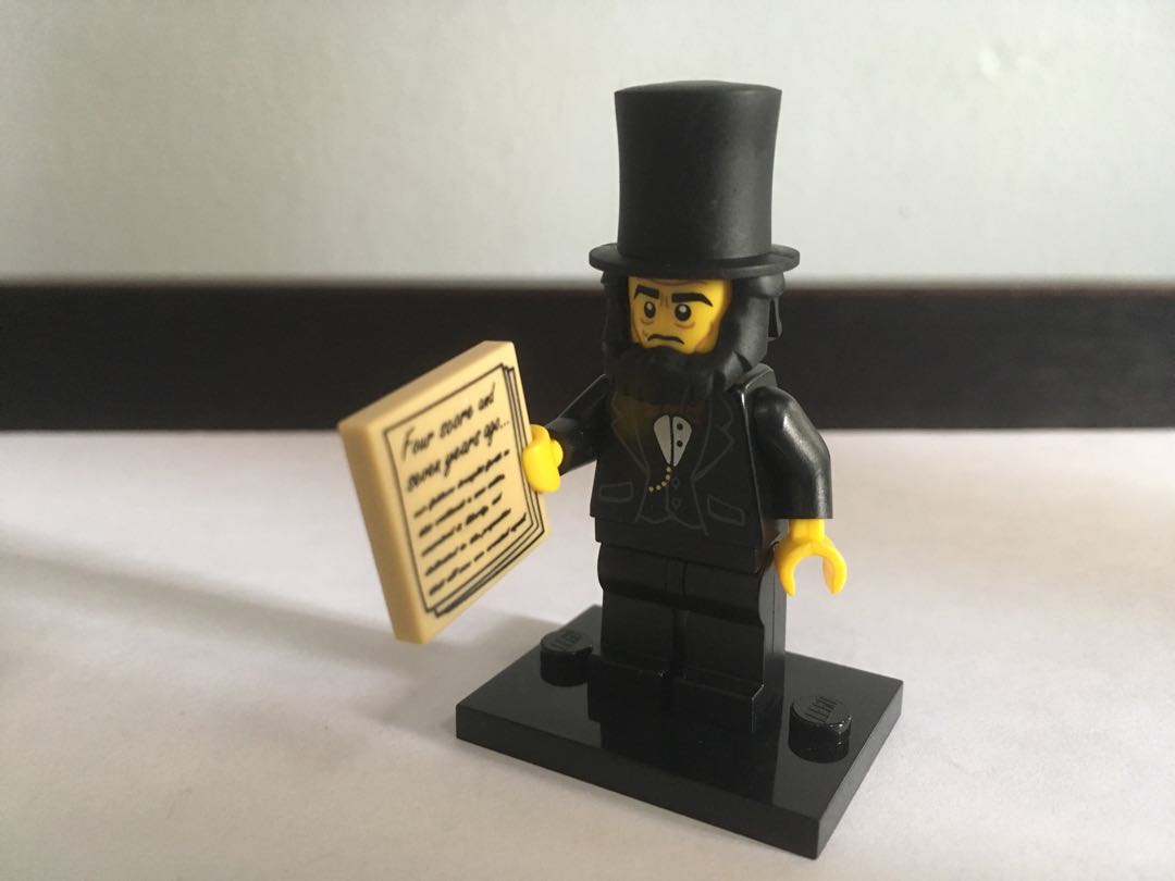 Lego Minifigure - Abraham Lincoln (Lego Movie Series), Hobbies & Toys ...