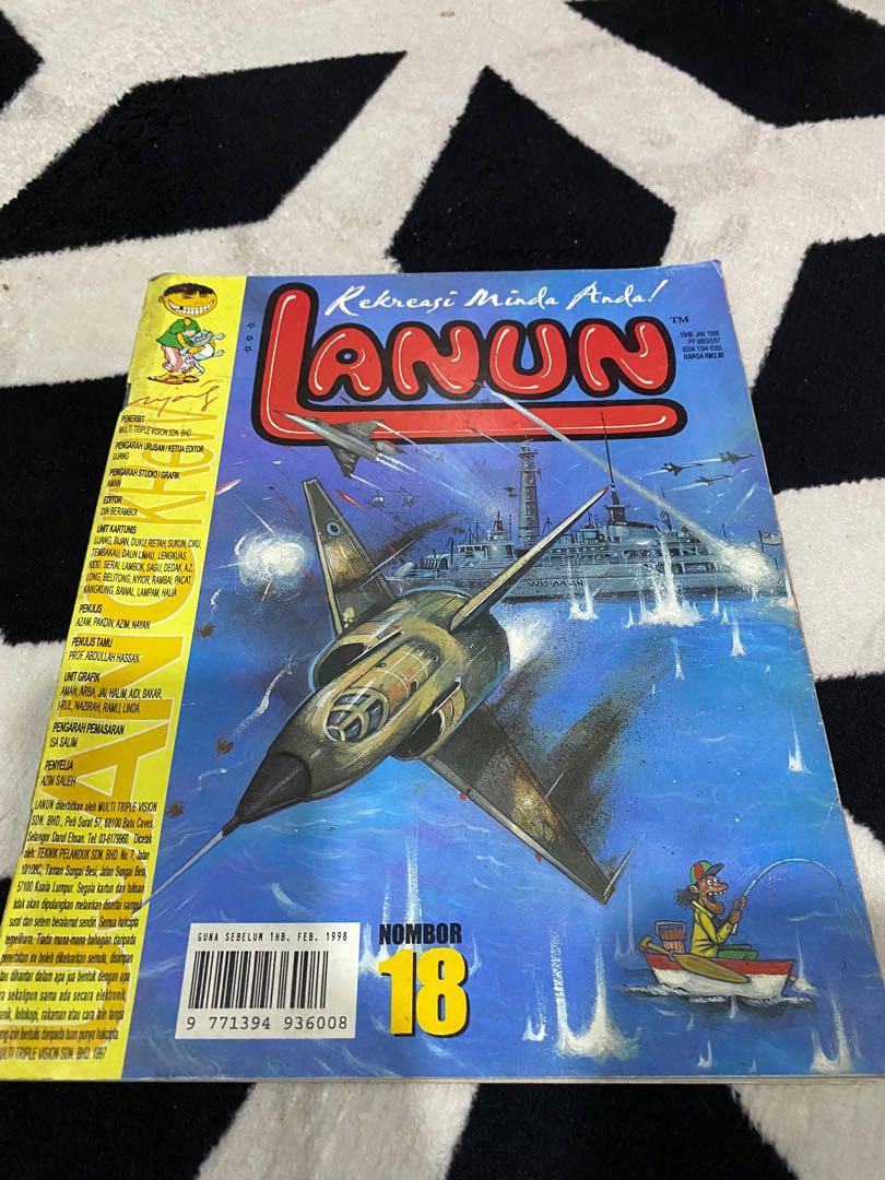 Majalah Komik Lanun 5 buah (10, 11,16, 18 & 62), Hobbies & Toys, Books ...