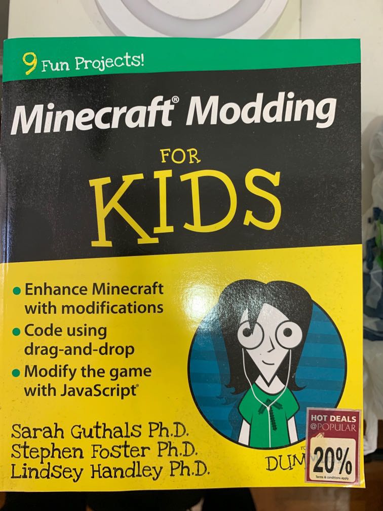Minecraft Modding for Kids, Books & Stationery, Magazines & Others on ...