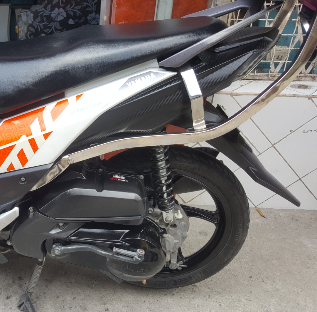 Mio i 125 stainless steel bracket and box, Motorbikes, Motorbike Parts ...