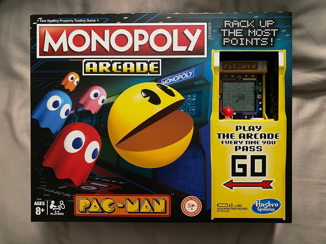 Monopoly Arcade Pac Man, Hobbies & Toys, Toys & Games on Carousell