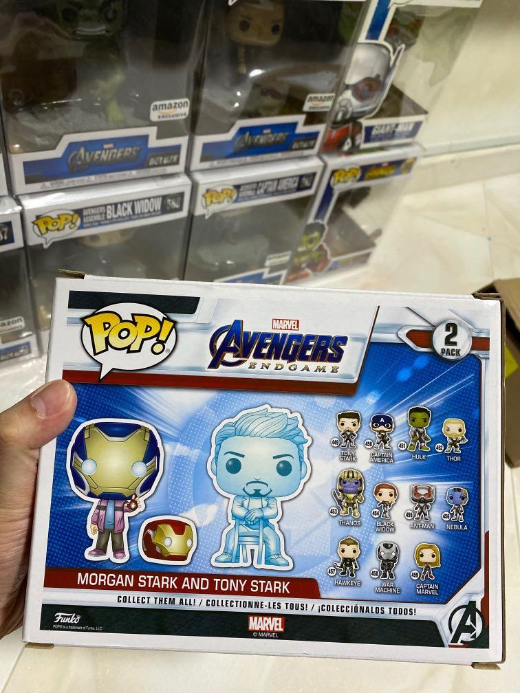 Morgan Stark and Tony Stark Funko POP, Hobbies & Toys, Toys & Games on ...