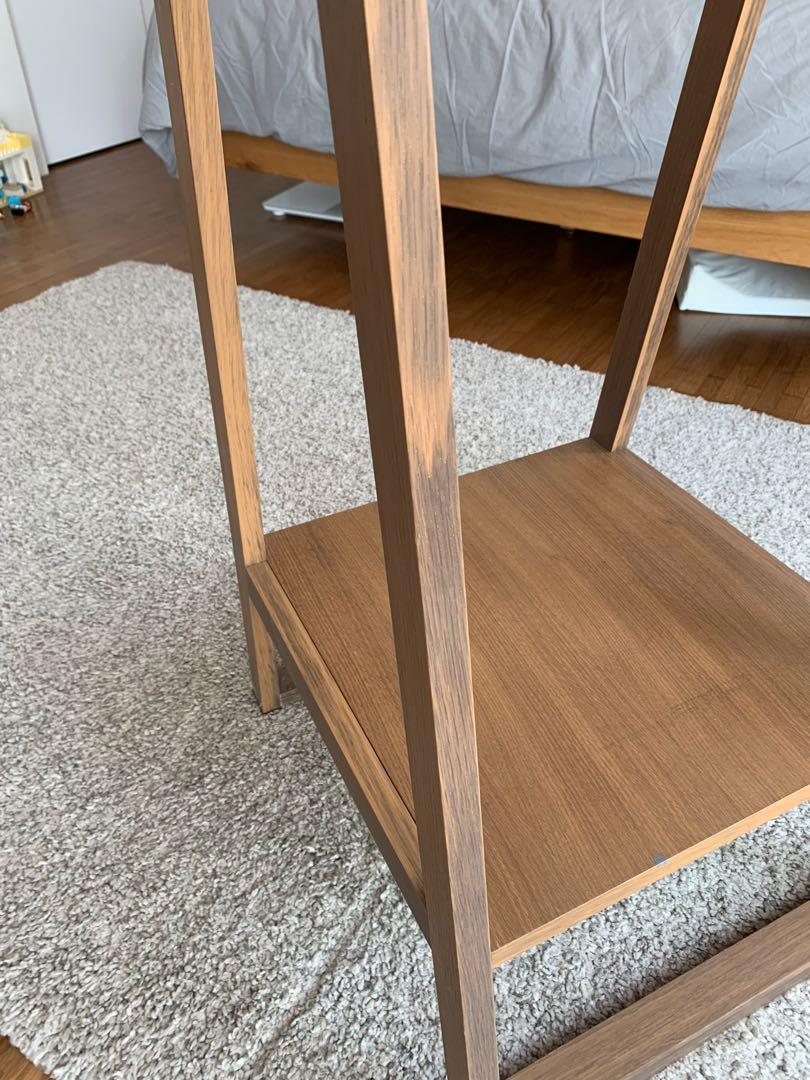 MUJI oak clothes / coat rack, Furniture & Home Living, Furniture ...