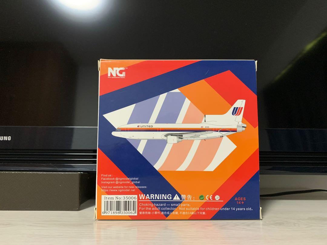 NG Models United Airlines Lockheed L-1011-500 ‘Saul Bass’ Livery N514PA ...