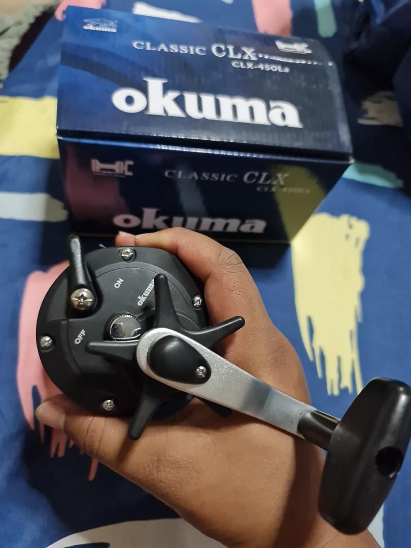 Okuma Classic CLX-450La with line guide (Right), Sports Equipment ...