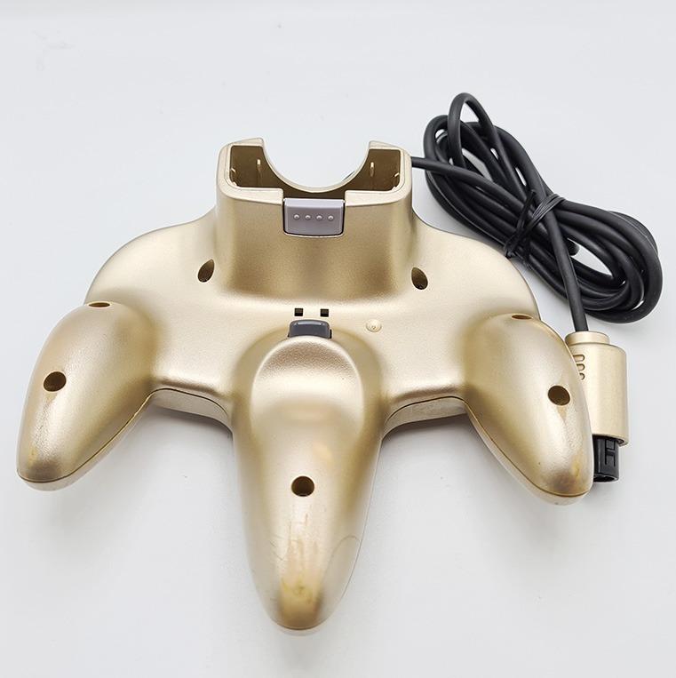 Original Nintendo 64 Controller N64 - Gold, Video Gaming, Gaming ...