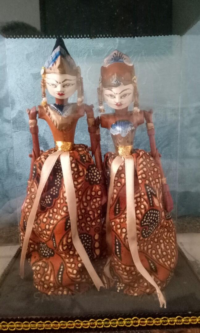 Patung Wayang Antik, Antik, Furnitur di Carousell