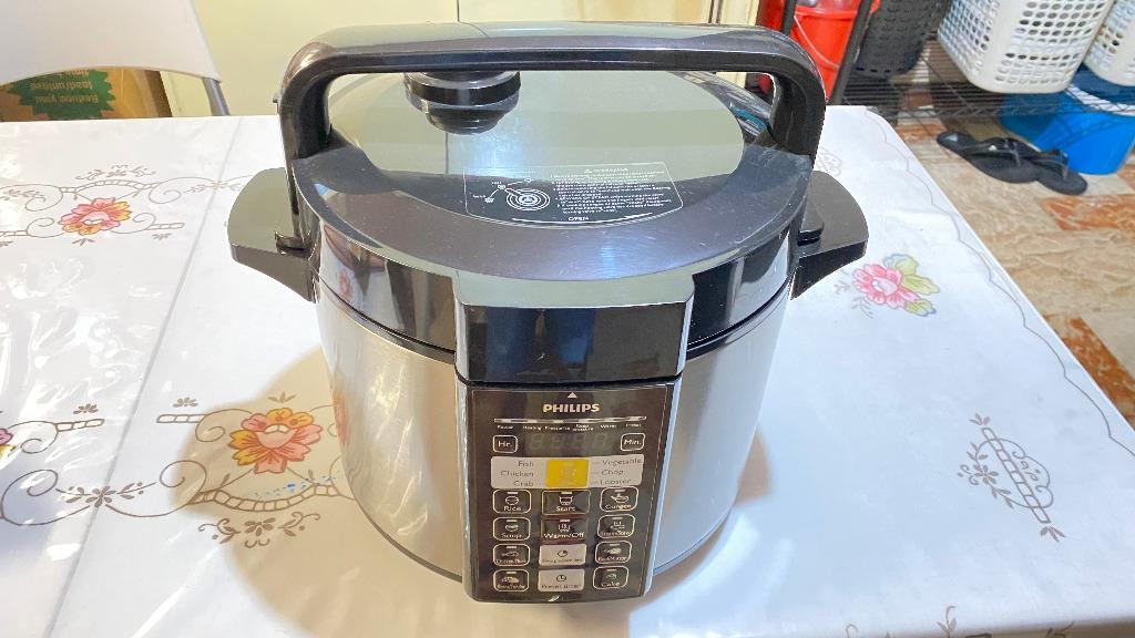 PHILIPS ELECTRIC MULTI COOKER/PRESSURE COOKER, TV & Home Appliances ...