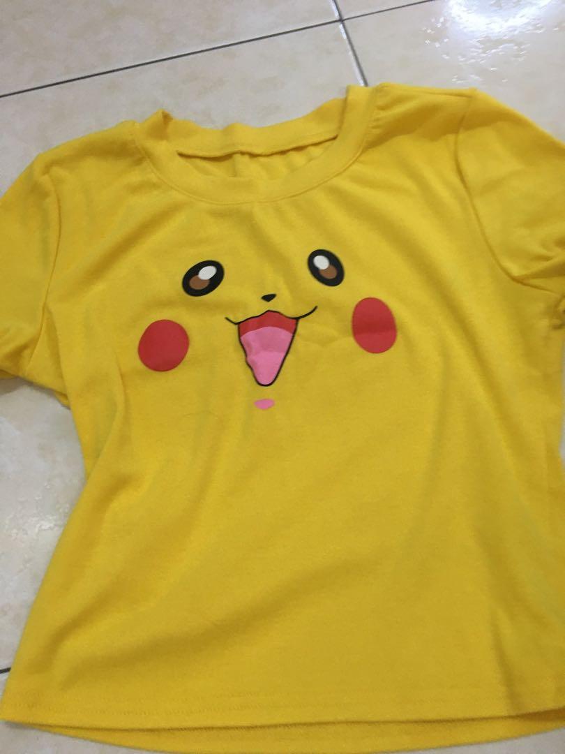 Pikachu top, Women's Fashion, Tops, Blouses on Carousell