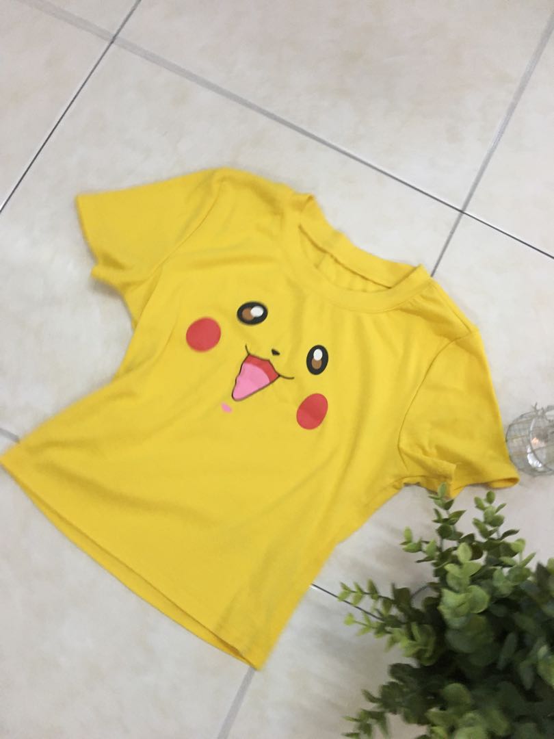 Pikachu top, Women's Fashion, Tops, Blouses on Carousell