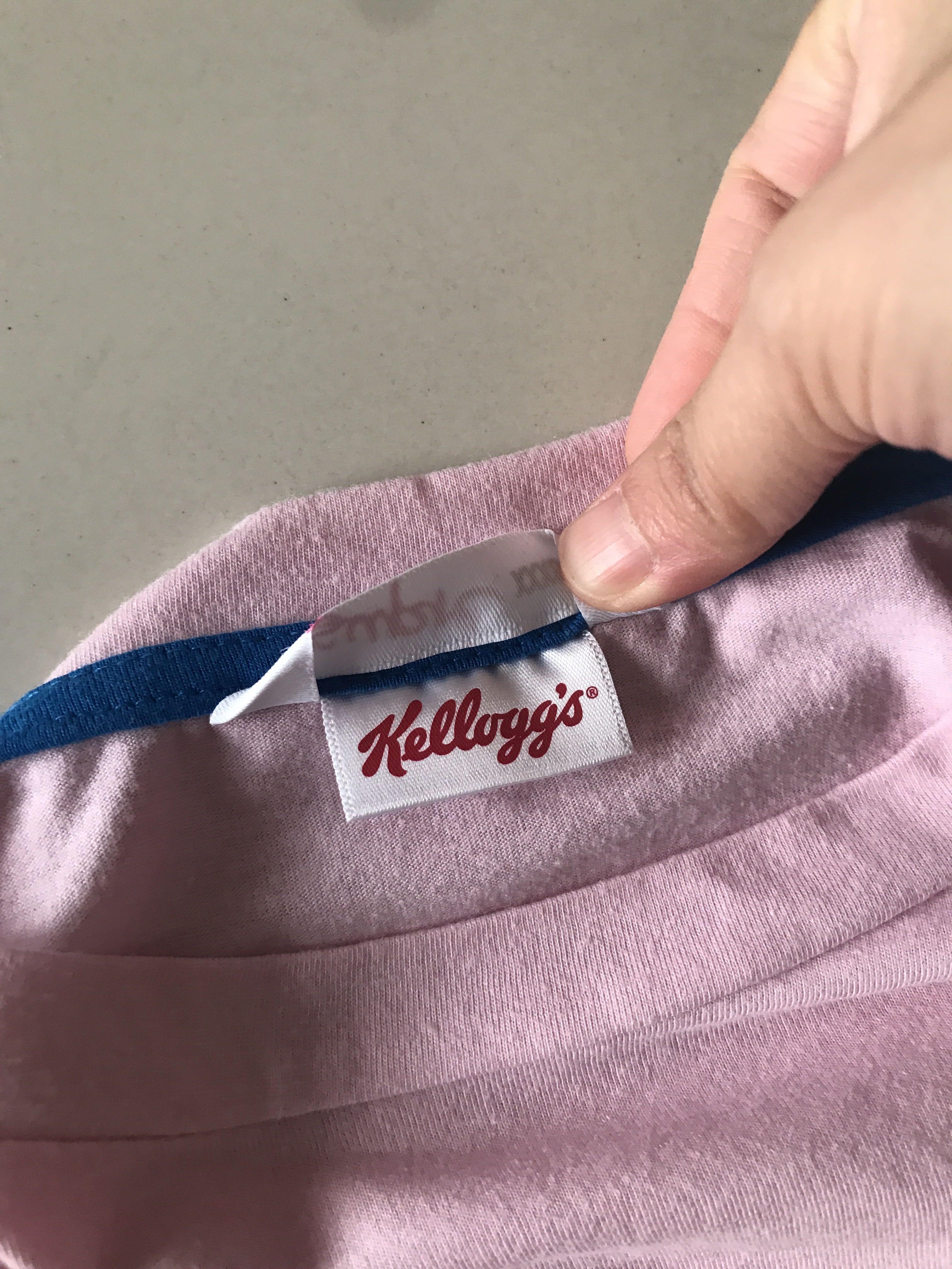 Pink Kellogg’s Froot Loops T-Shirt, Fesyen Wanita, Pakaian Wanita ...