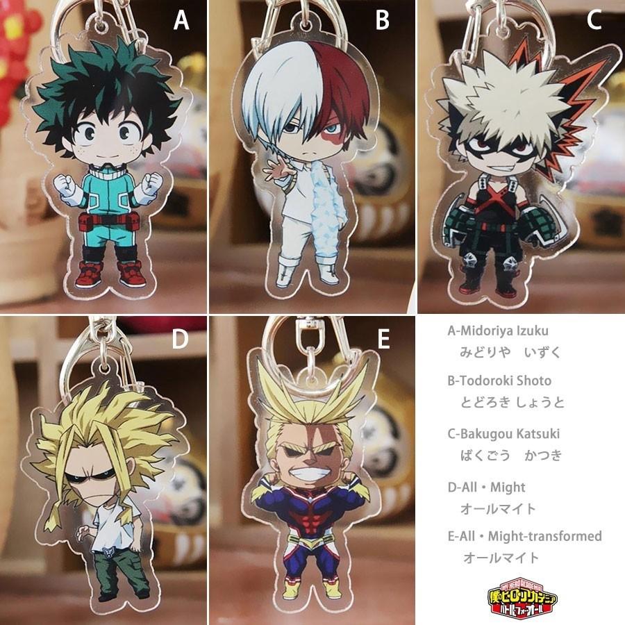 [PO] MHA My Hero Academia Anime Keychains, Hobbies & Toys, Memorabilia ...