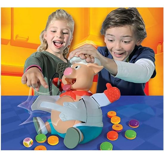 Pop The Pig Game Goliath Games Belly Busting Fun as You Feed Him ...