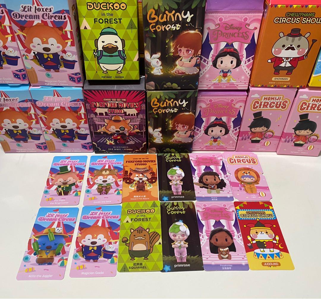 Popmart Lil Foxes Dream Circus, Goobi the kid fox foxFord movies studio ...