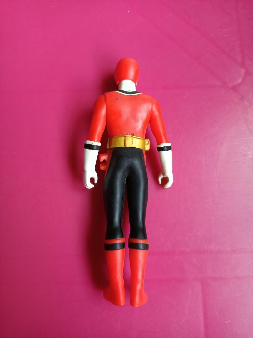 Power Rangers Samurai/Super Sentai Shinkenger (Red Ranger Vinyl Figure ...