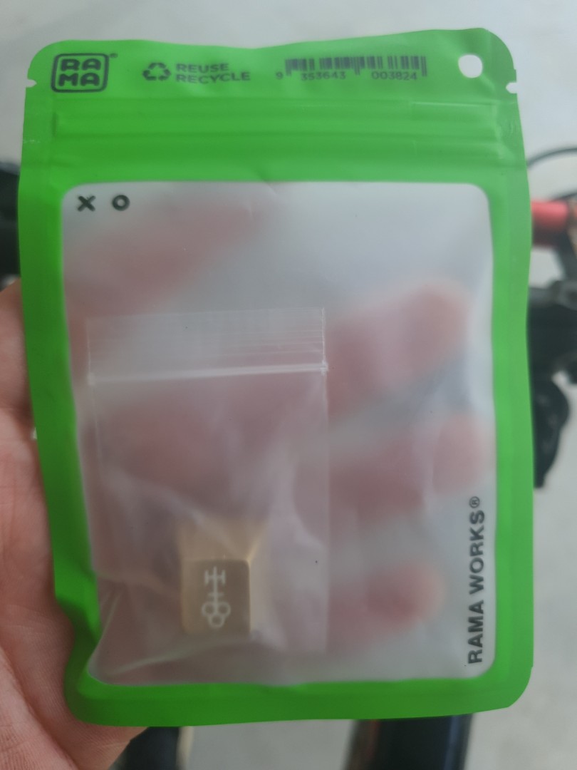 Rama x Keycult Brass Artisan Keycap, Computers & Tech, Parts ...