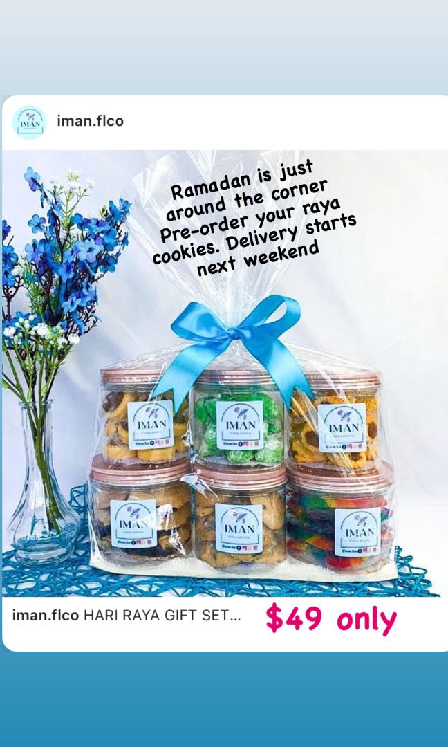 Raya cookies / Raya Gift Set, Food & Drinks, Gift Baskets & Hampers on ...