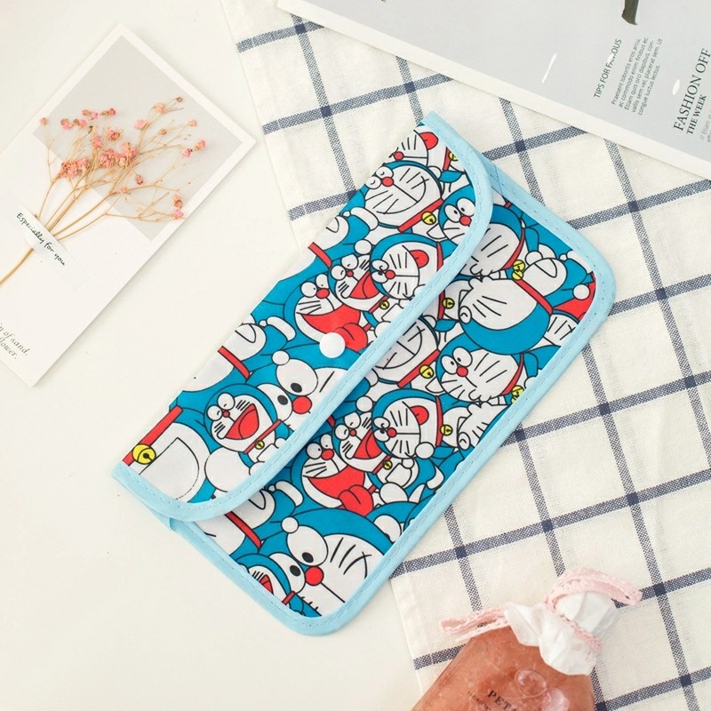 (Ready Stock) Doraemon Pouch, Women's Fashion, Bags & Wallets, Purses ...