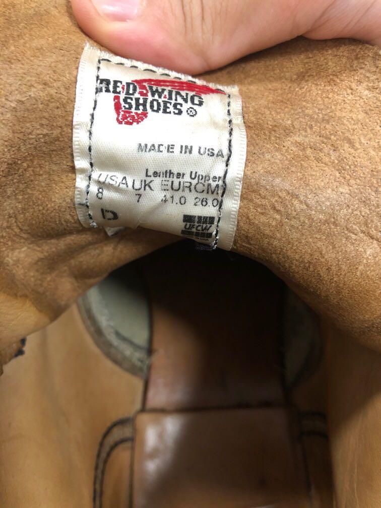 Red Wing ORIGINAL boots, Women's Fashion, Footwear, Boots on Carousell
