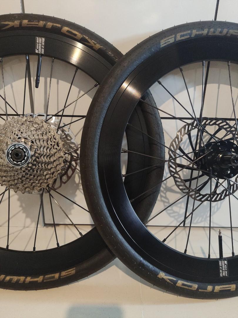 Ridea hubs 20 inch 406 wheels for birdy, Sports Equipment, Bicycles ...