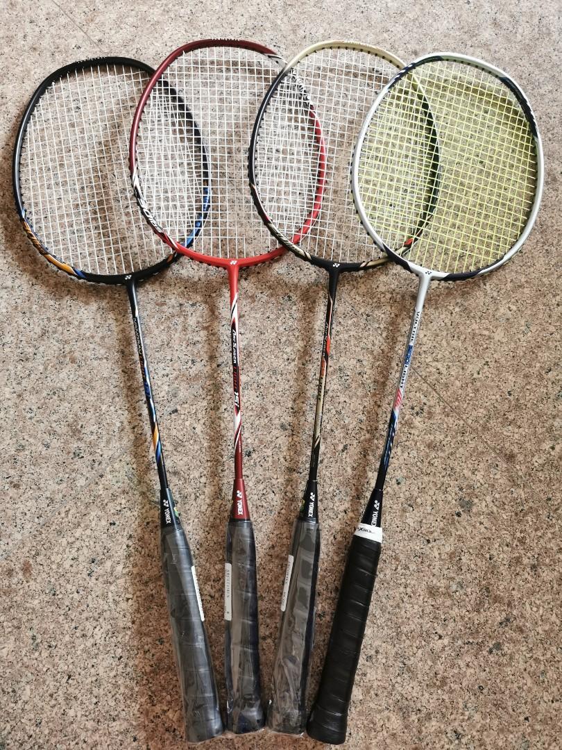 Yonex Nanoray ArcSaber Voltric LCW Nanoflare Nanospeed Astrox Badminton ...
