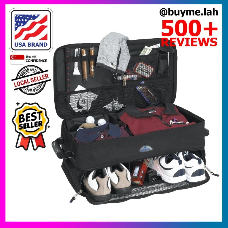 Samsonite Expanding Golf Trunk Locker Organizer Caddy carrier bag case ...