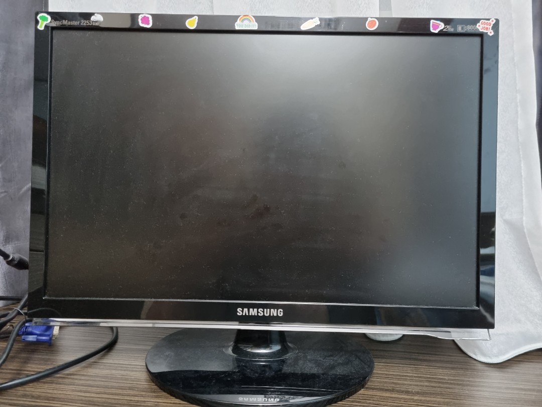 Samsung Monitor Screen 22" Work from Home WFH, Computers & Tech, Parts ...