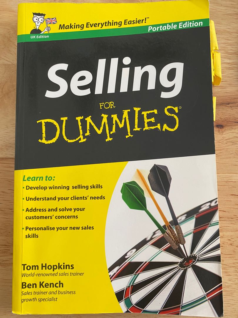 Selling for Dummies, Hobbies & Toys, Books & Magazines, Fiction & Non ...