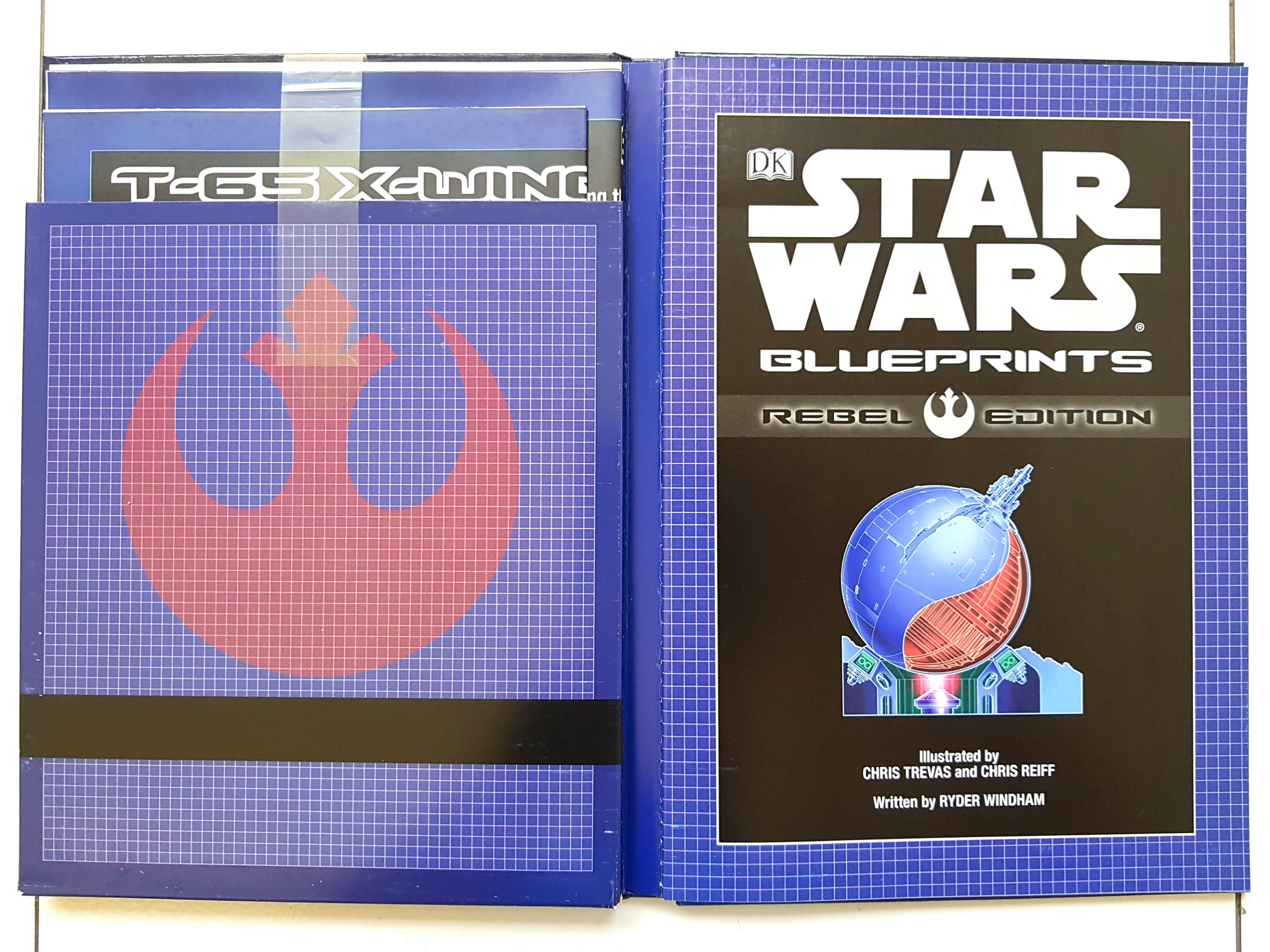Star Wars Blueprints : Rebel Edition by Ryder Windham and Illustrated ...