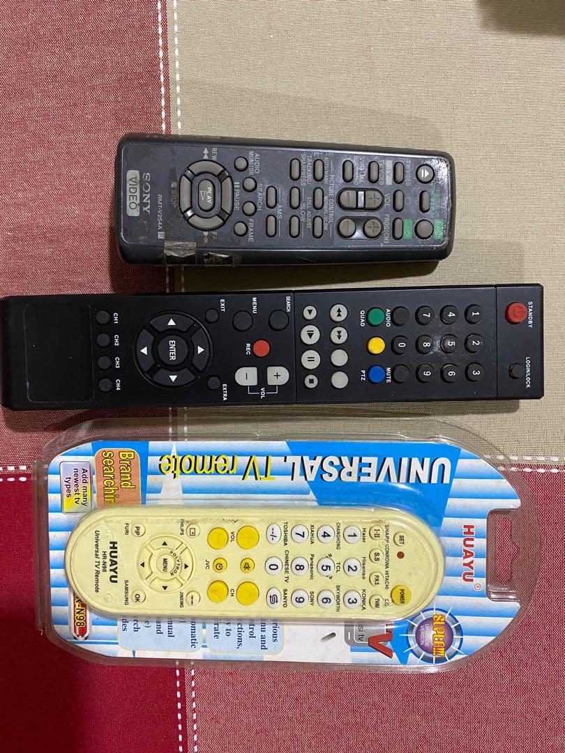 Universal Remote Control, TV & Home Appliances, TV & Entertainment, TV ...