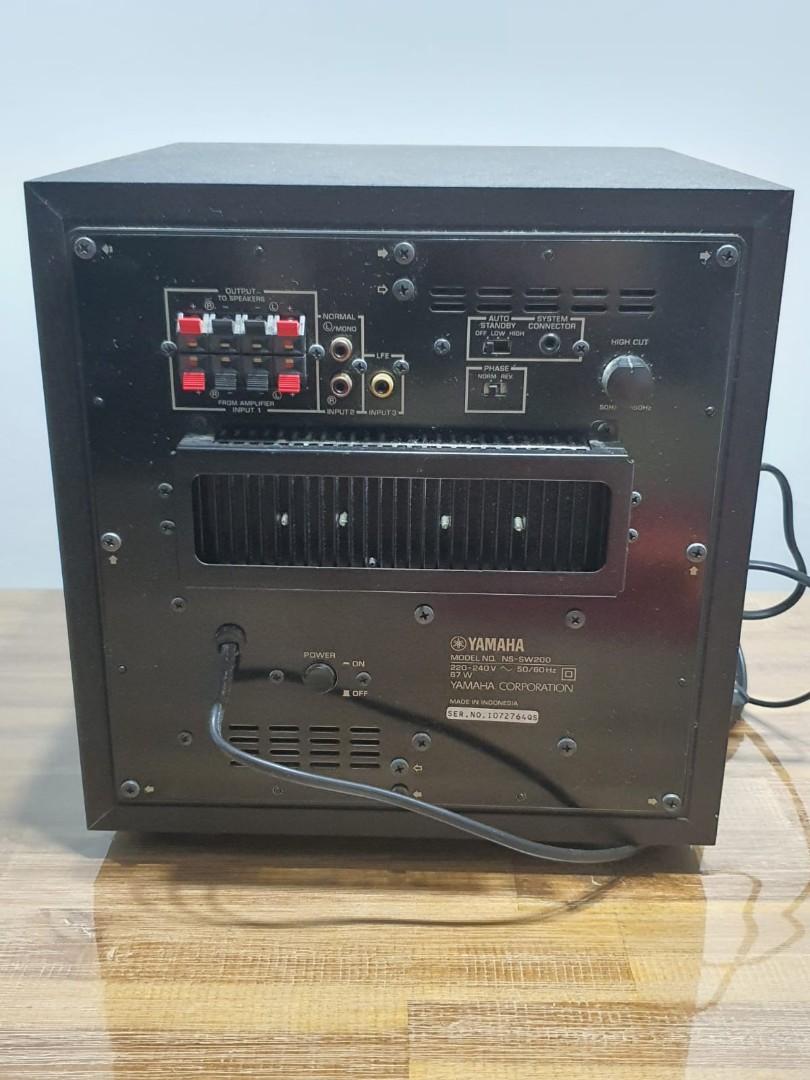 YAMAHA NS-SW200 SUBWOOFER, Audio, Soundbars, Speakers & Amplifiers on ...