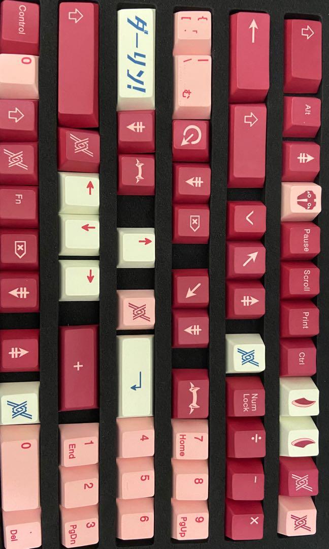 Zero two Darling Keycaps, Computers & Tech, Parts & Accessories ...