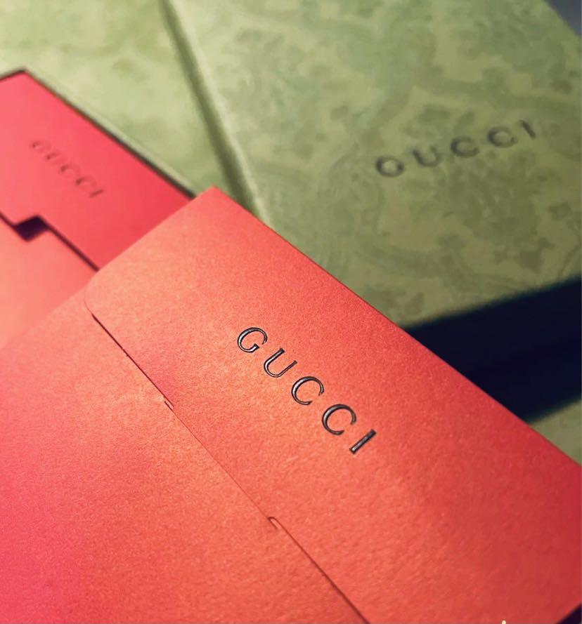 2021 Gucci red packet + paper bag, Hobbies & Toys, Stationery & Craft ...