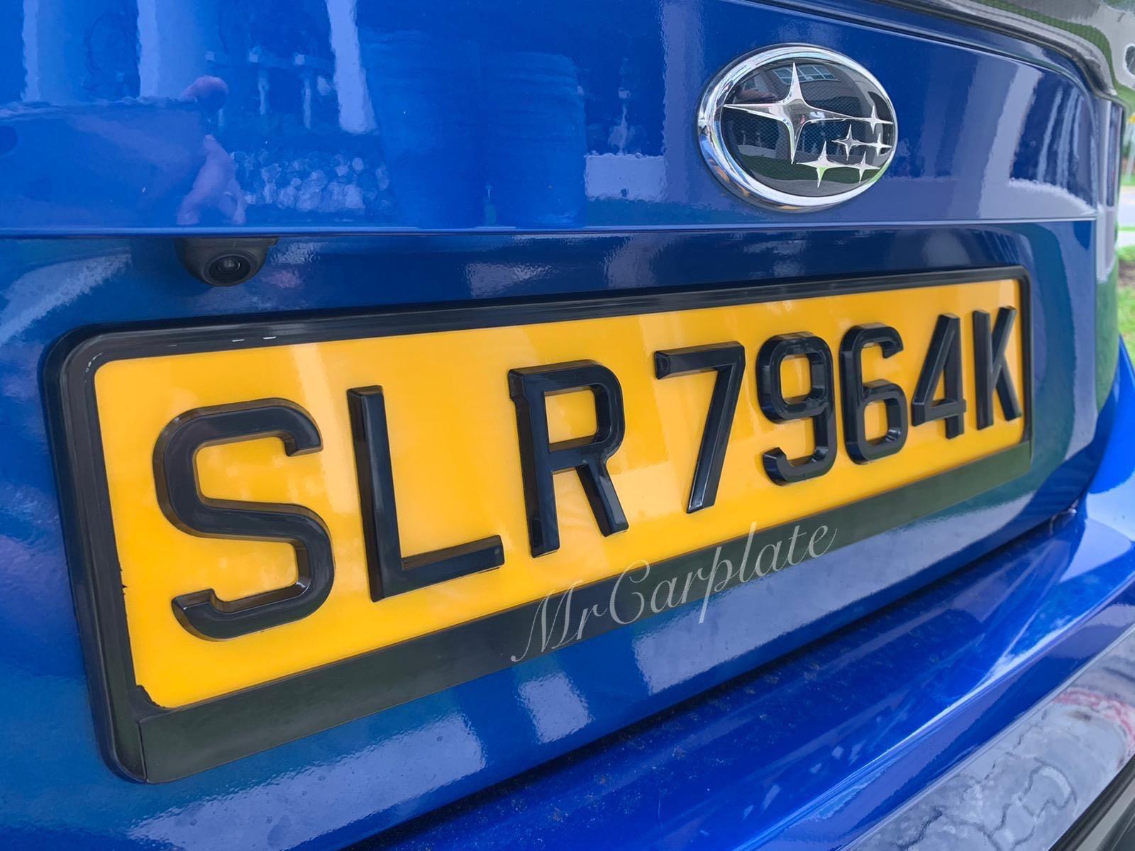 🚘🌈 ️ 3D, 4D LTA compliant & Non-compliant Car Plate, Car Accessories ...