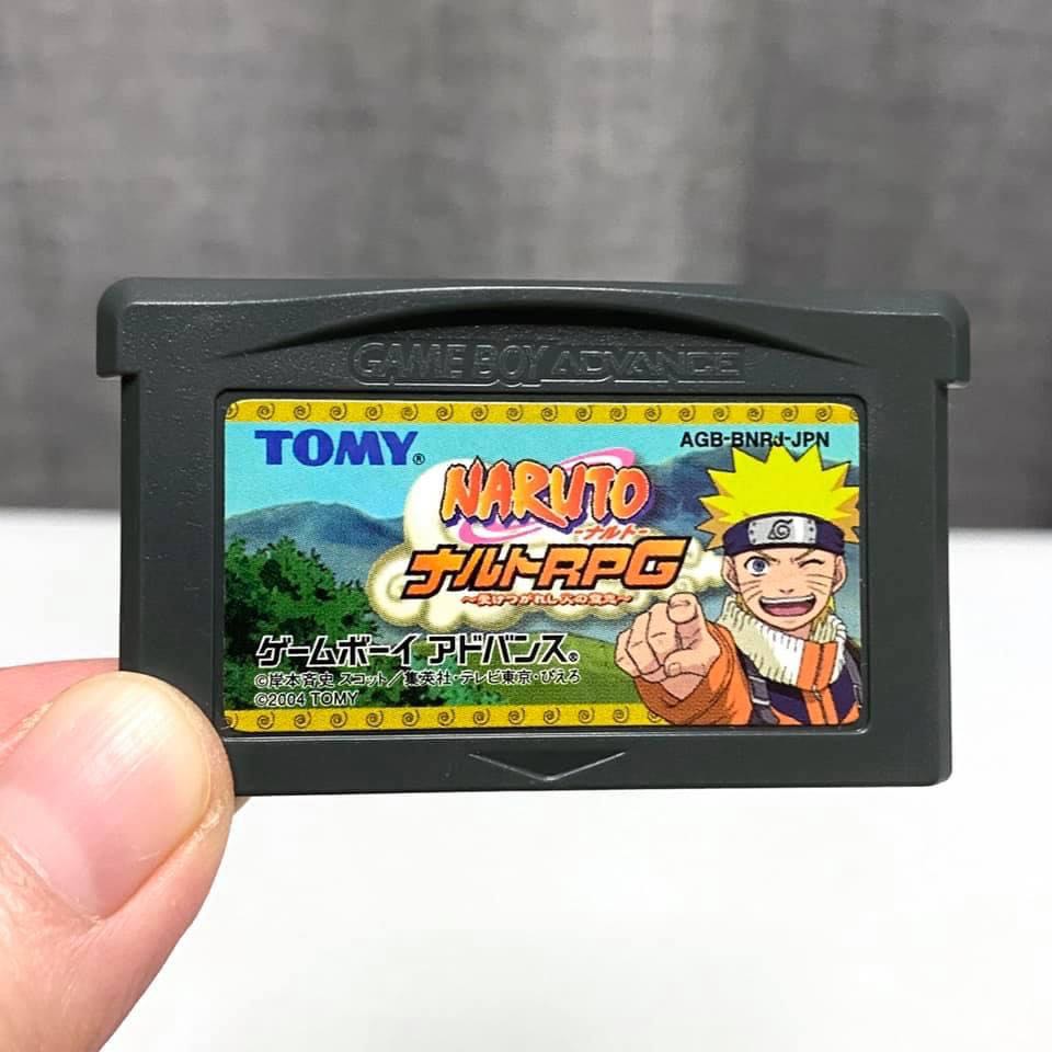 (淨帶) (中古) 原裝日版 GameBoy GBA Game Naruto RPG 火影忍者 繼承火的意志 角色扮演遊戲, 其他, 其他 ...
