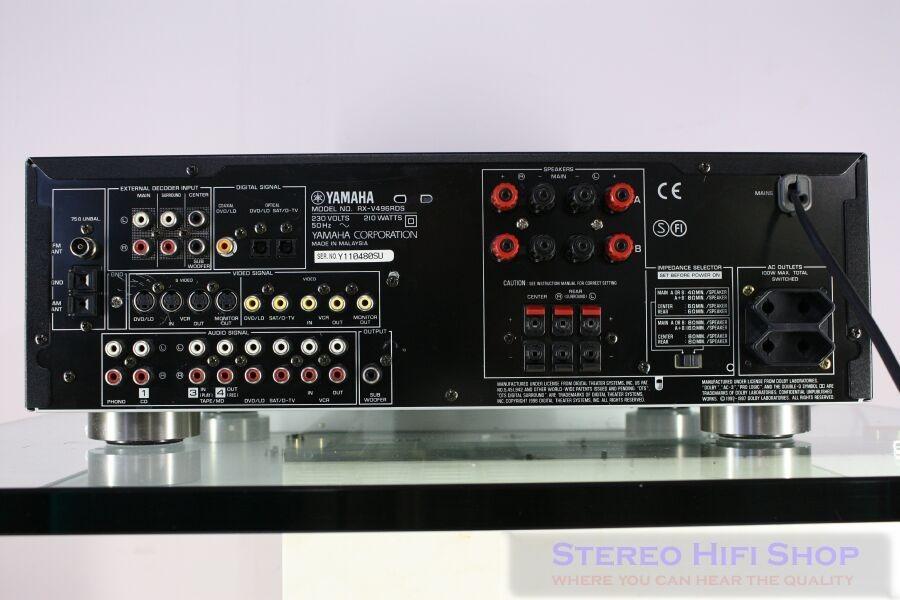 日本 YAMAHA RX-V496 RXV496 擴音機 AV 馬來西亞制造, 錄音器材, 可攜式音響設備 - Carousell