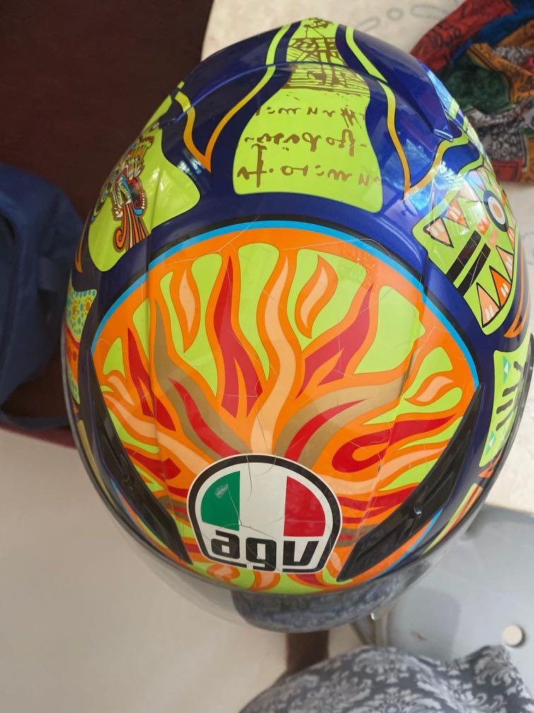AGV helmet, Motorcycles, Motorcycle Accessories on Carousell