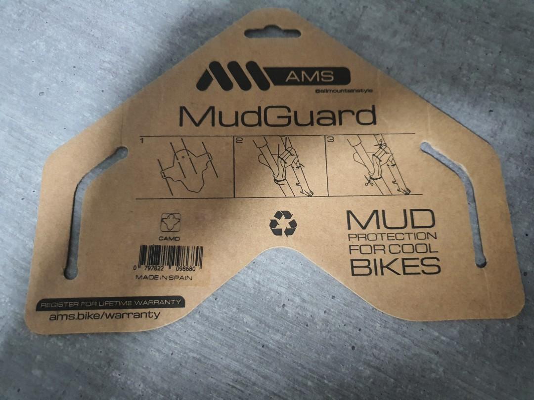 Ams mudguard camo - mtb (front or rear compatible), Sports Equipment ...