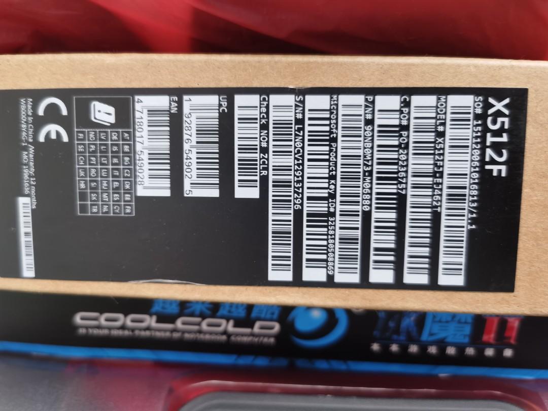 ASUS VIVOBOOK 15 X512F, Computers & Tech, Laptops & Notebooks on Carousell