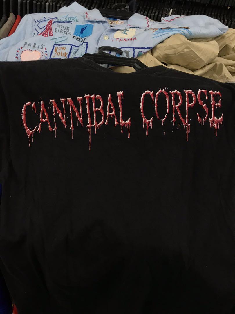 Band Cannibal Corpse, Women's Fashion, Tops, Longsleeves on Carousell