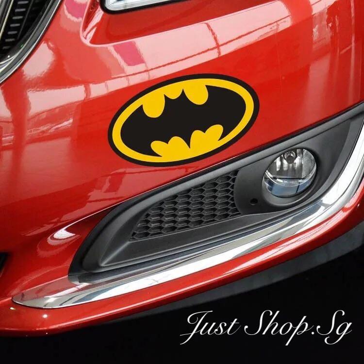 Batman Logo Car Sticker, Hobbies & Toys, Stationery & Craft, Art ...