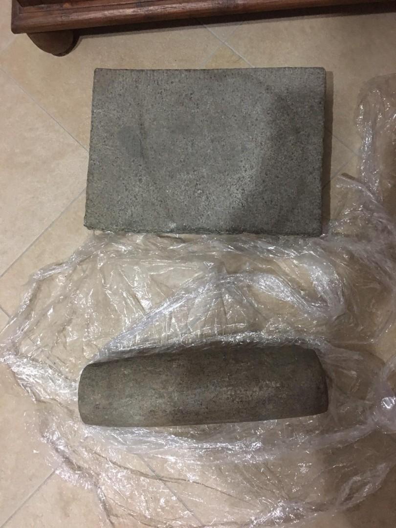 Batu Giling Set, Women's Fashion, Jewelry & Organisers, Precious Stones ...