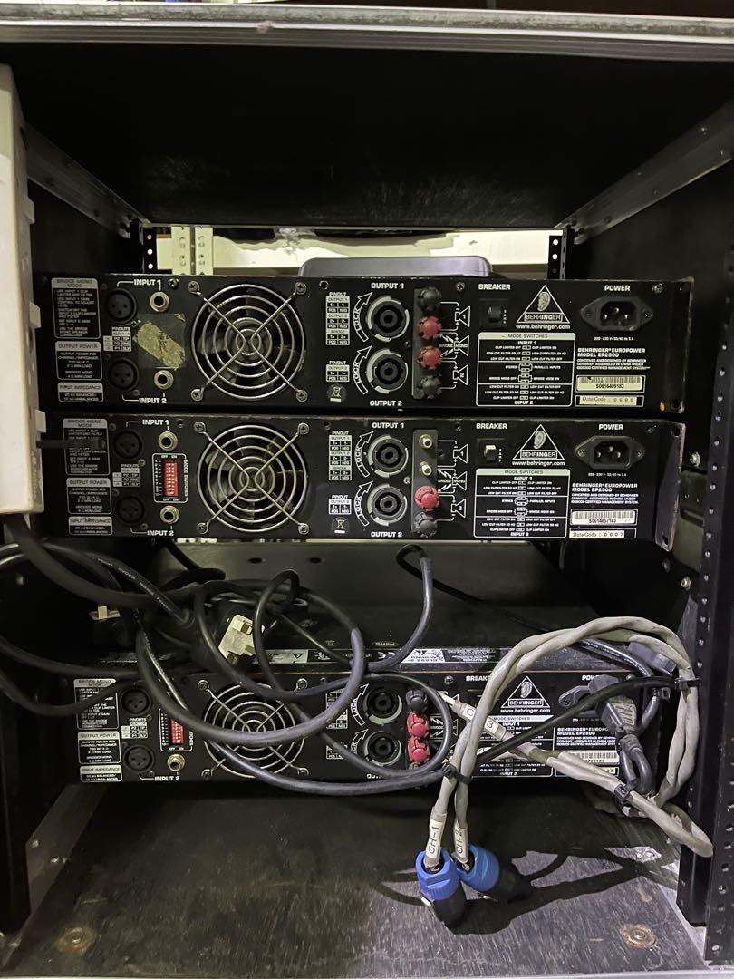 Behringer Europower EP-2500 Power Amplifier, Audio, Other Audio ...