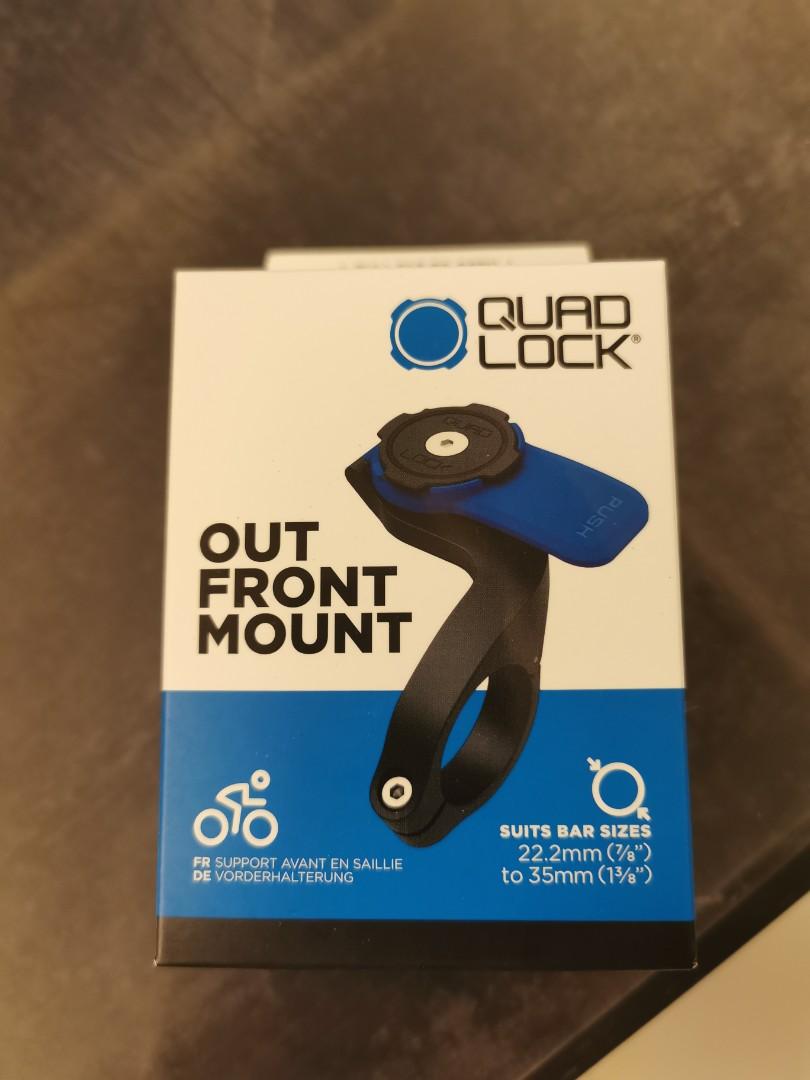 BNIB Quad Lock Out Front Mount, Sports Equipment, Bicycles & Parts ...