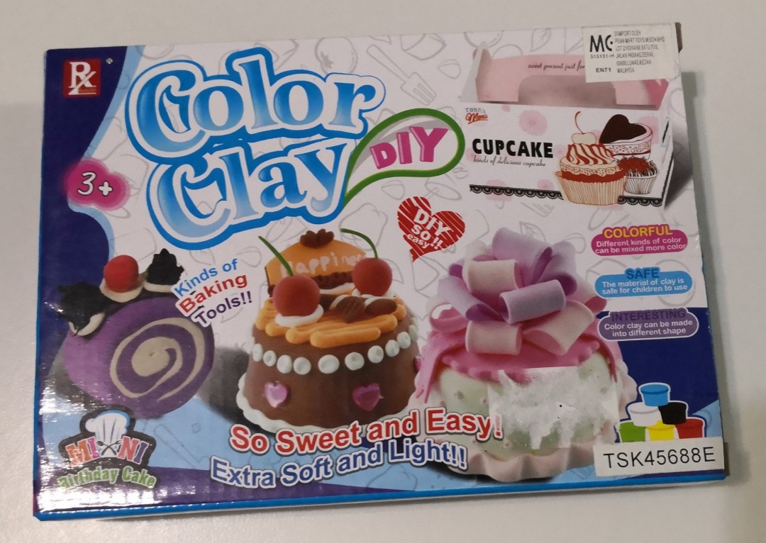 Color Clay DIY / Ice Cream DIY Play Clay, Hobbies & Toys, Toys & Games ...