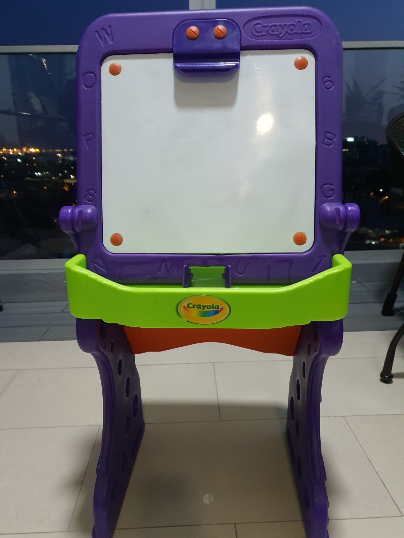 Crayola Art Studio Easel with stool, Babies & Kids, Baby Nursery & Kids ...