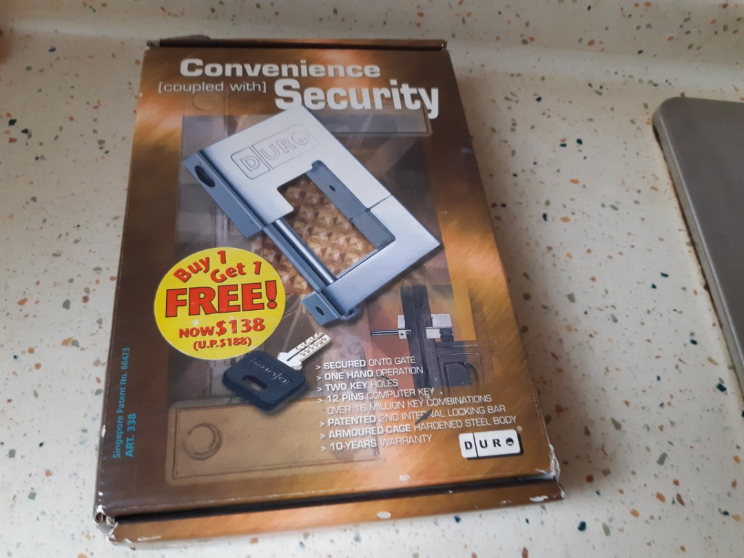 DURO LOCK, Everything Else on Carousell