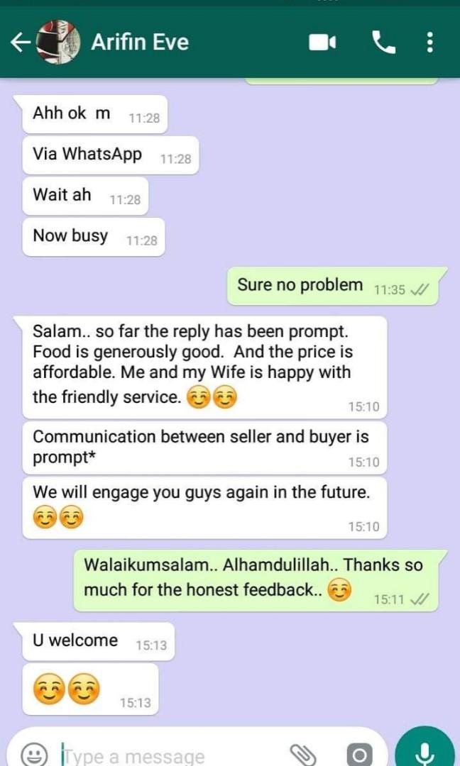 EVE HARI RAYA PACKAGE, Food & Drinks, Local Eats on Carousell