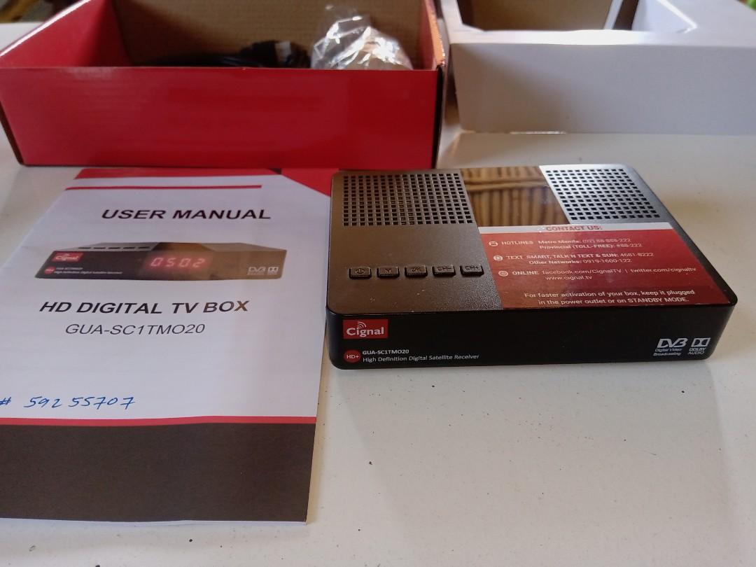 For Sale Cignal Prepaid Set Top Box, TV & Home Appliances, Other Home ... For Sale Cignal Prepaid Set Top Box, TV & Home Appliances, Other Home ...