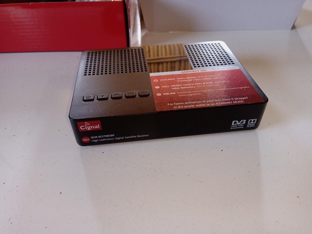 For Sale Cignal Prepaid Set Top Box, TV & Home Appliances, Other Home ... For Sale Cignal Prepaid Set Top Box, TV & Home Appliances, Other Home ...